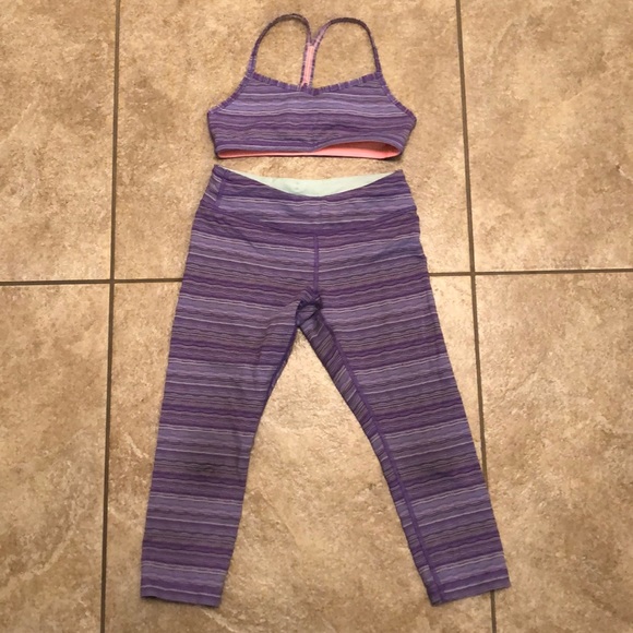 Ivivva | Bottoms | Ivivva Lululemon Sports Bra And Capri Leggings ...